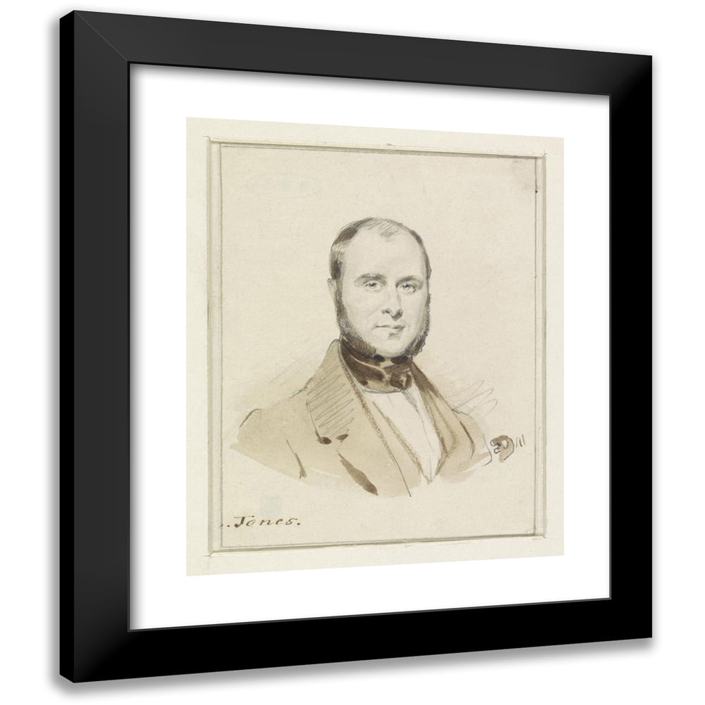 David Bles 12x14 Black Modern Framed Museum Art Print Titled - Portrait ...