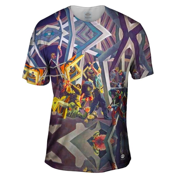 David Bomberg - Sappers At Work 1919 Mens T-Shirt All Over Print ...