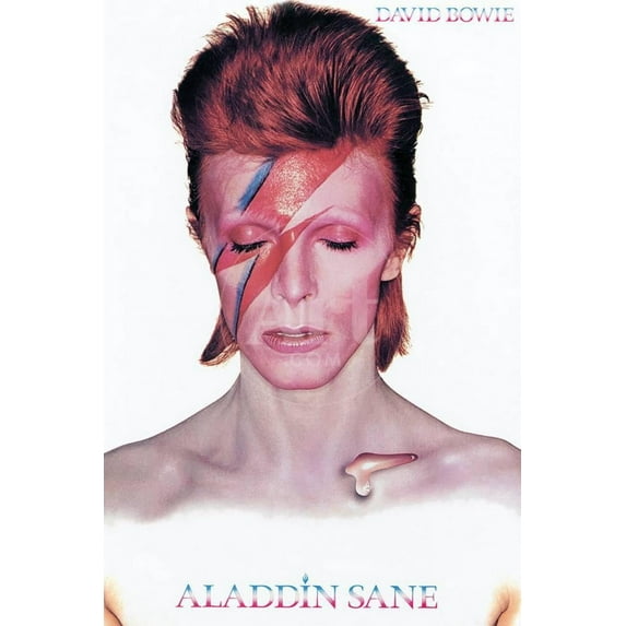 David Bowie Aladdin Sane Poster 24 x 36 Sold by Art.Com - Walmart.com