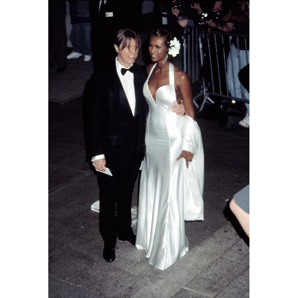David Bowie And Iman At The Metropolitan Museum Of Art Goddess Gala Ny ...