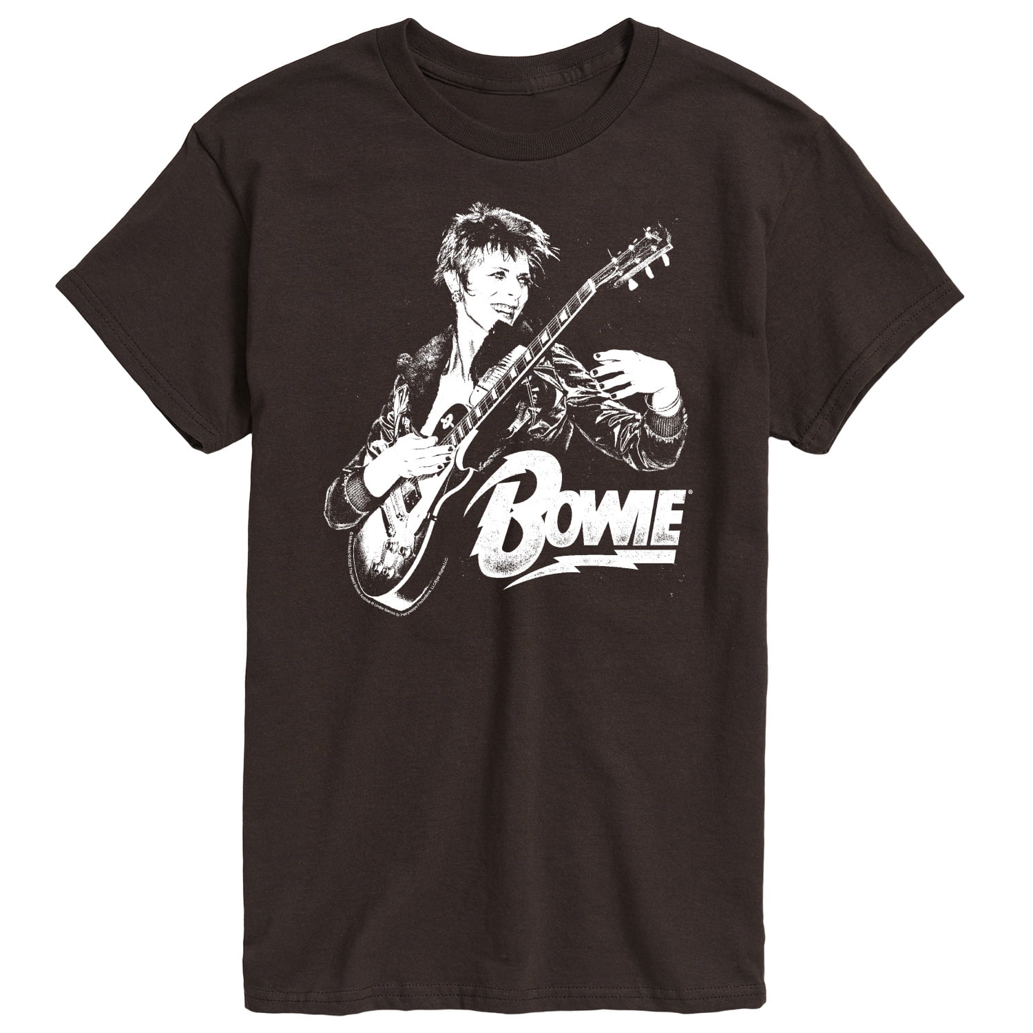 David Bowie - Bowie Punk - Men's Short Sleeve Graphic T-Shirt - Walmart.com