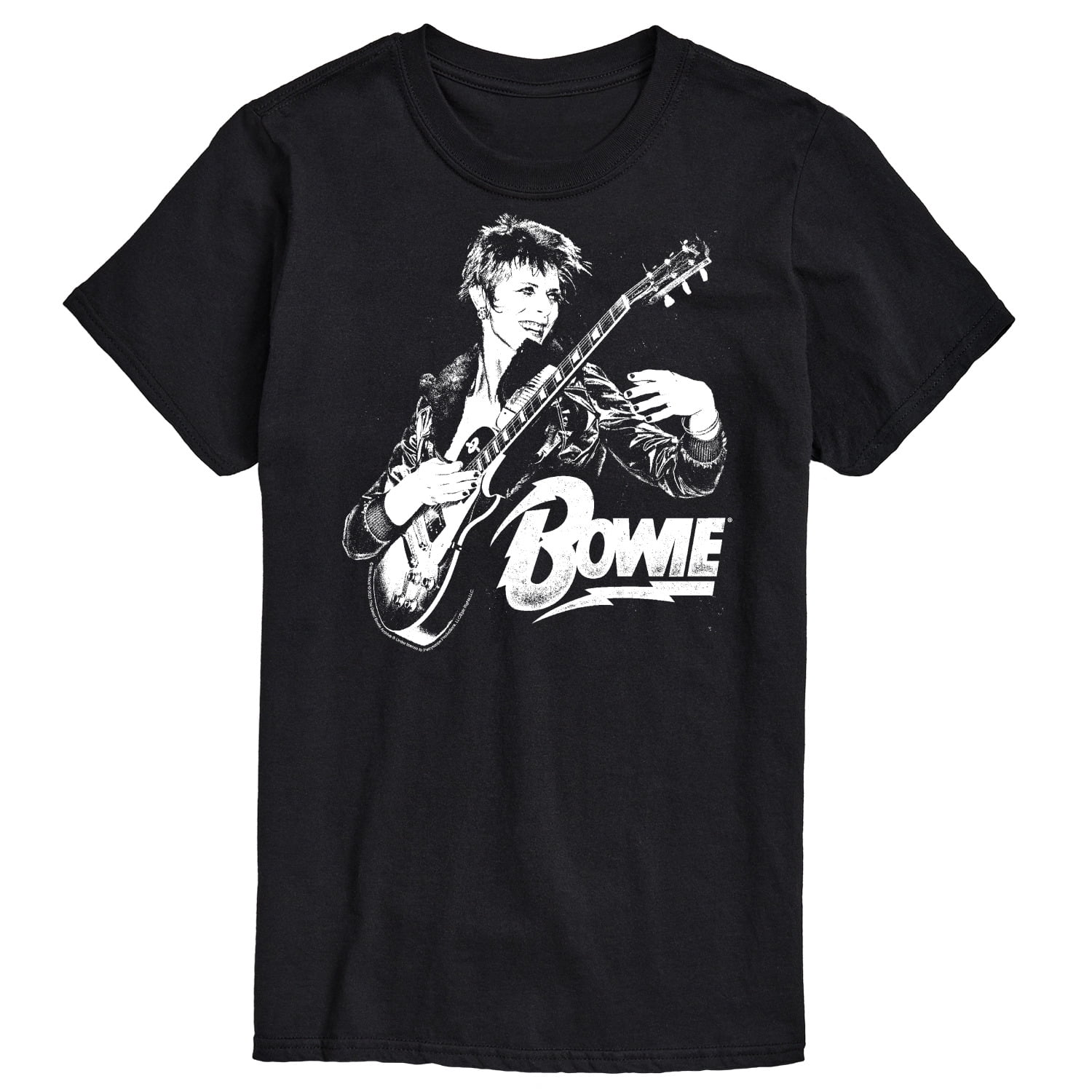 David Bowie - Bowie Punk - Men's Short Sleeve Graphic T-Shirt - Walmart.com