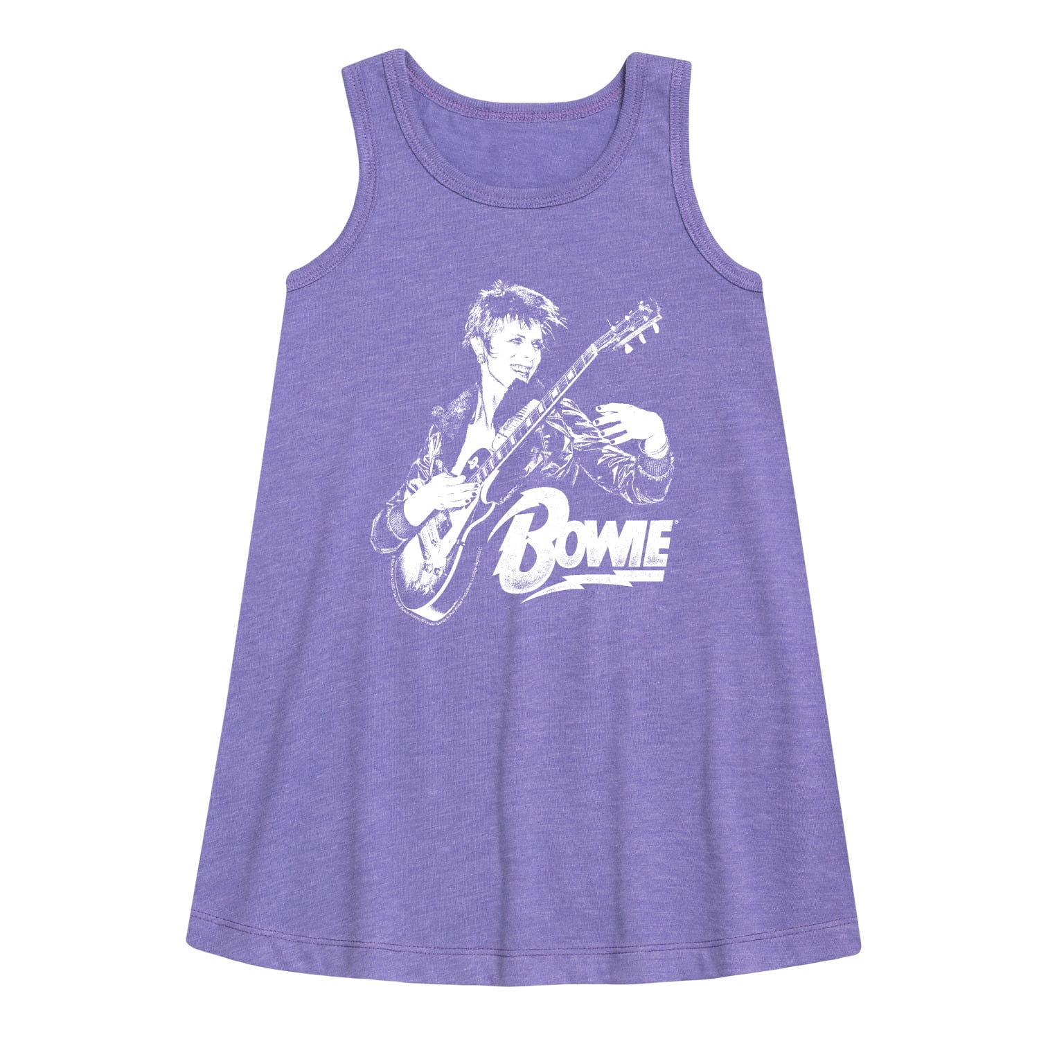 David Bowie - Bowie Punk - Toddler & Youth Girls A-line Dress - Walmart.com
