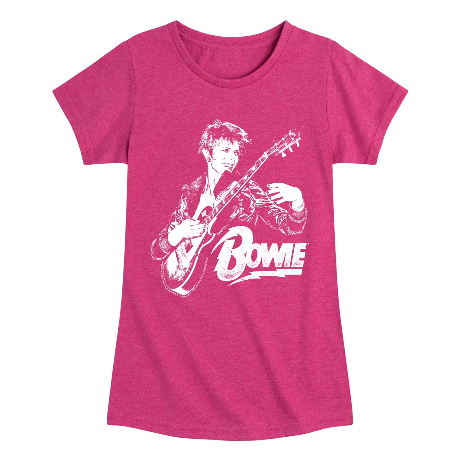 David Bowie - Bowie Punk - Toddler & Youth Girls Short Sleeve Graphic T ...