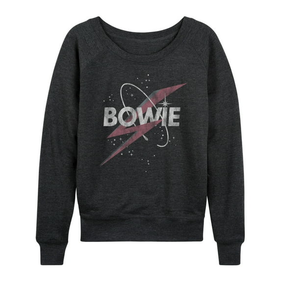 David Bowie - Bowie - Women's French Terry Long Sleeve Pullover ...