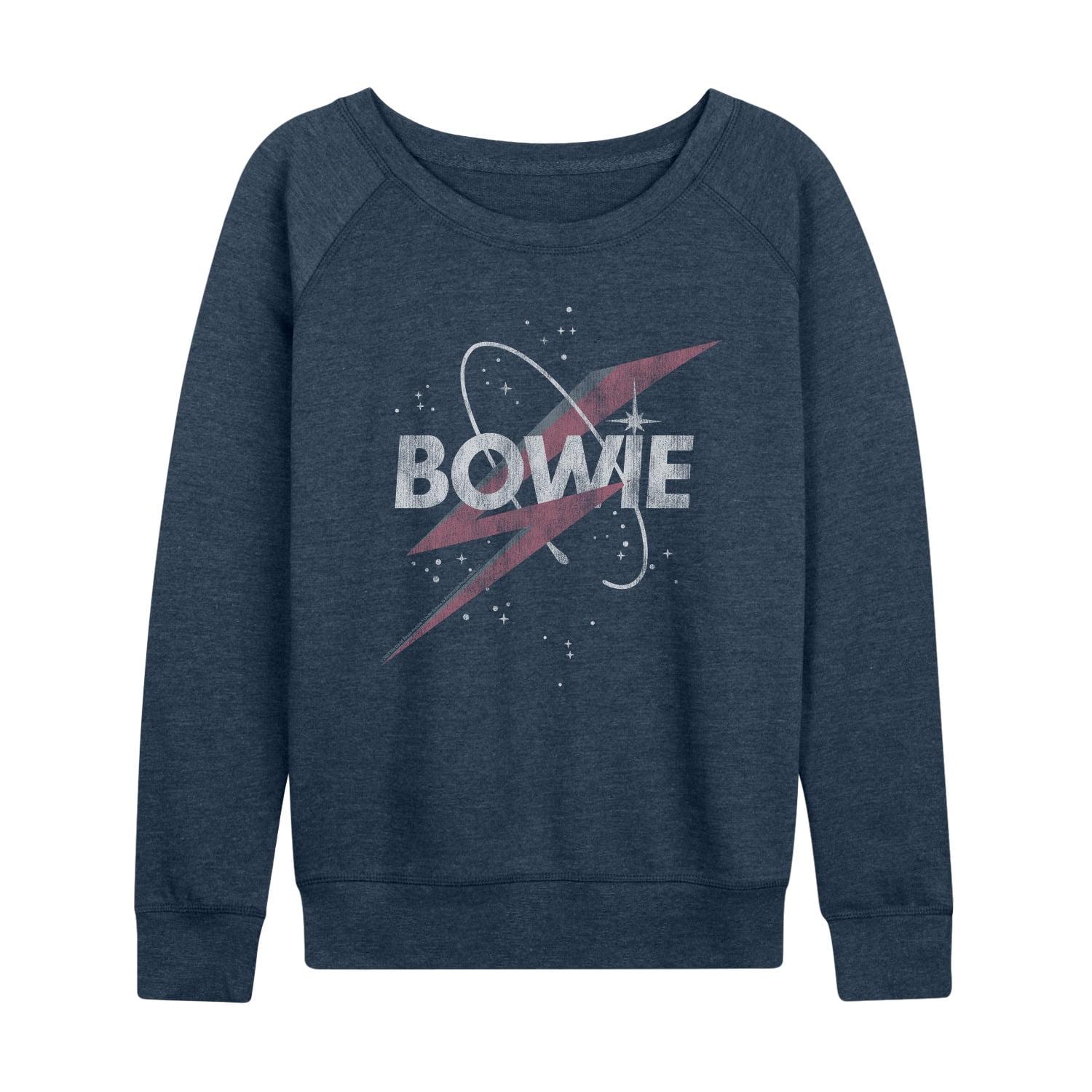 David Bowie - Bowie - Women's French Terry Long Sleeve Pullover ...