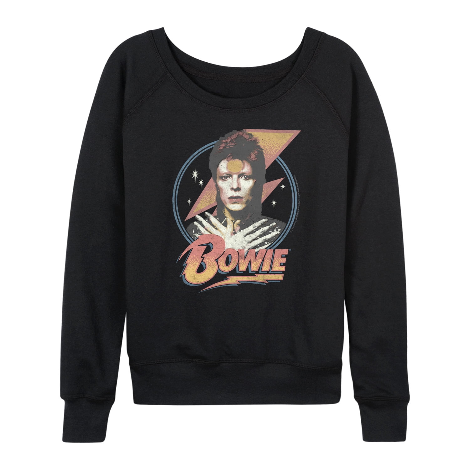 David Bowie - David Bowie Rebel - Women's French Terry Long Sleeve ...