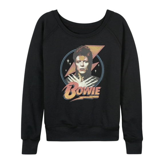 David Bowie - David Bowie Rebel - Women's French Terry Long Sleeve ...