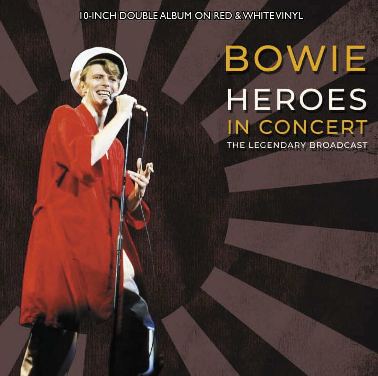 David Bowie - Heroes In Concert (10" Red White Vinyl) (2 Lp's) - Vinyl ...
