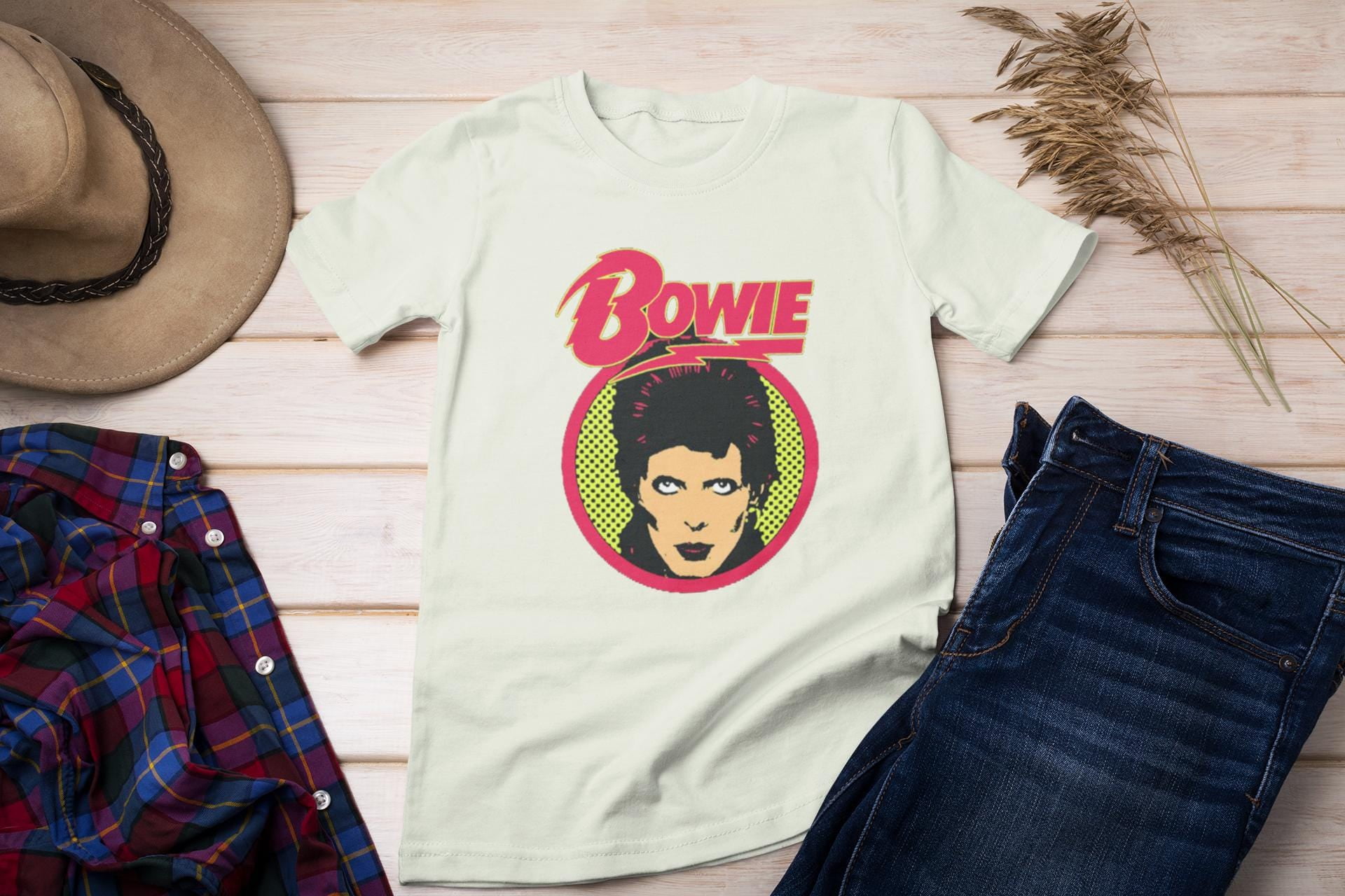 David Bowie Logo 5, David Bowie Shirts, Bowie Rock T-Shirts, Rock N ...