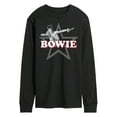 David Bowie - Logo Star - Men's Long Sleeve T-Shirt - Walmart.com