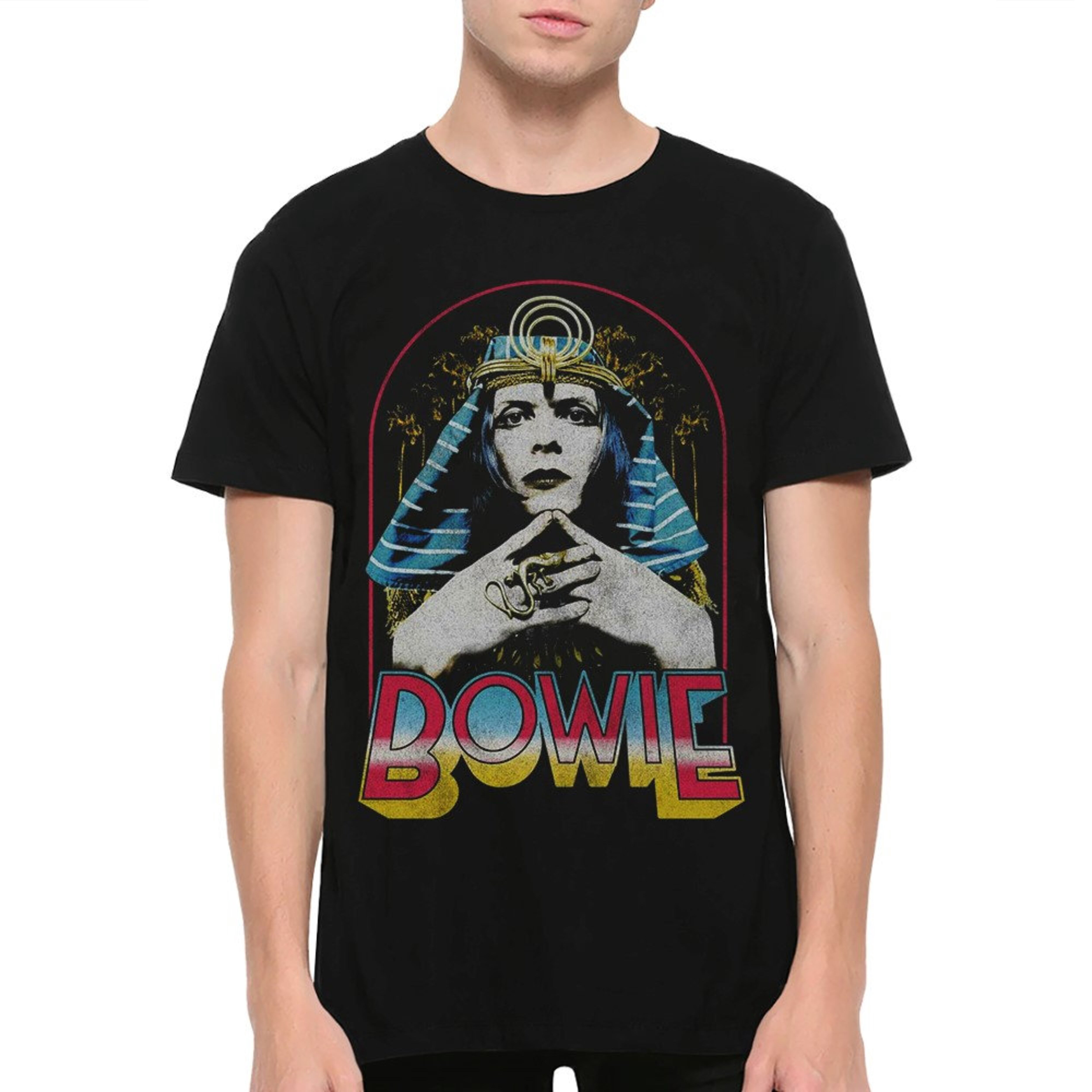 David Bowie Pharaoh Vintage T-Shirt, Men's Women's Sizes (wtb-051 ...