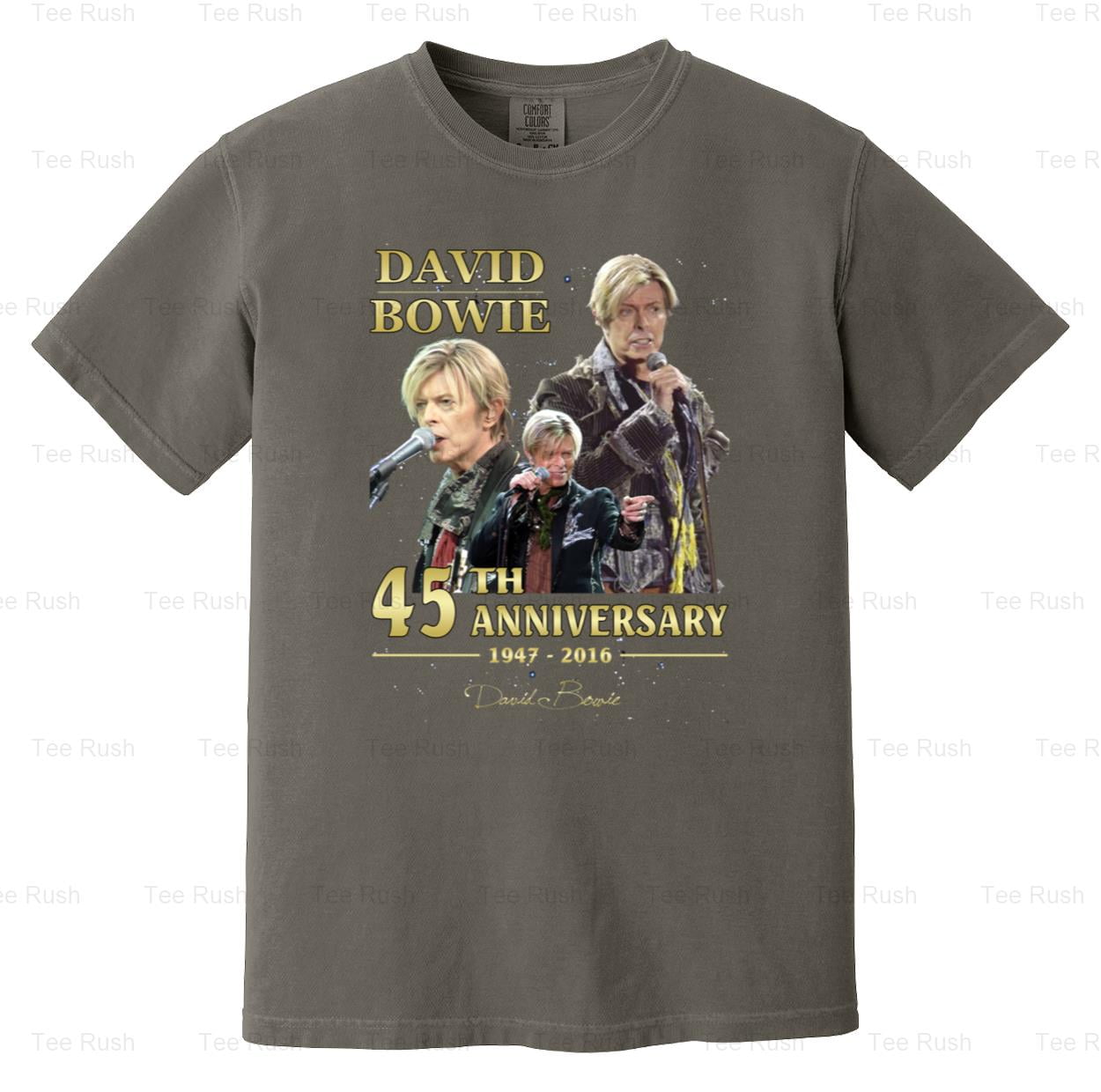 David Bowie Rock Music Legend 45th Anniversary Ziggy Stardust Starman ...