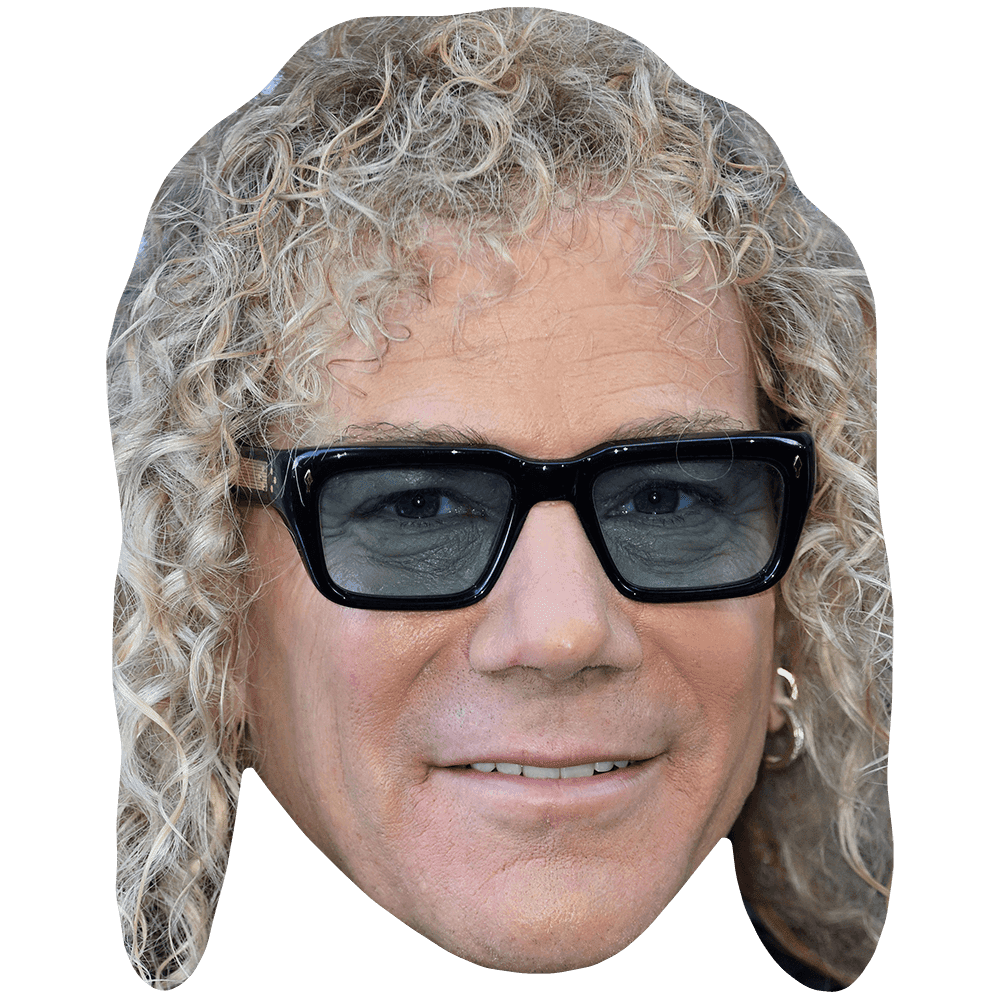 David Bryan (Glasses) Celebrity Mask, Flat Card Face, Fancy Dress Mask ...