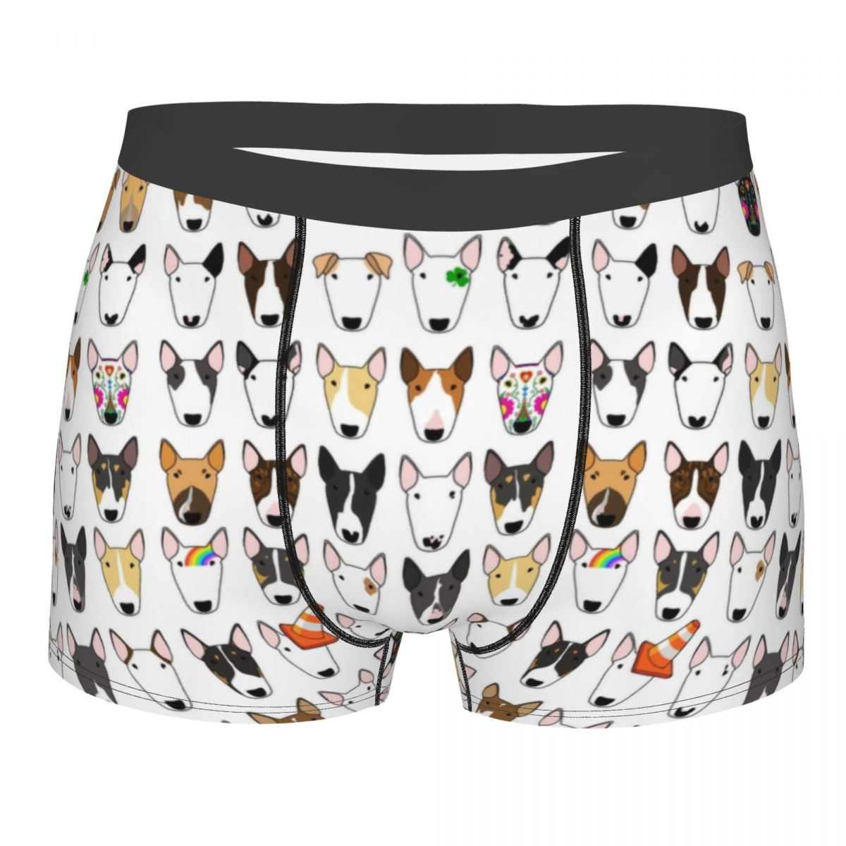 David Bull Terrier Dog Boxer Shorts For Homme 3D Print Male Animal ...