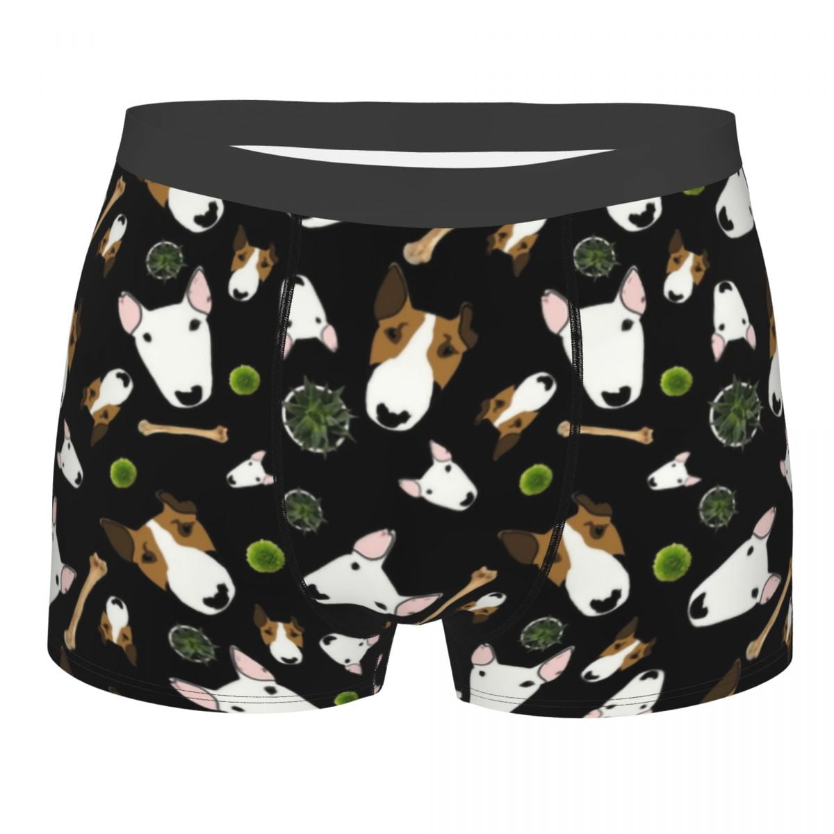 David Bull Terrier Dog Boxer Shorts For Homme 3D Print Male Animal ...