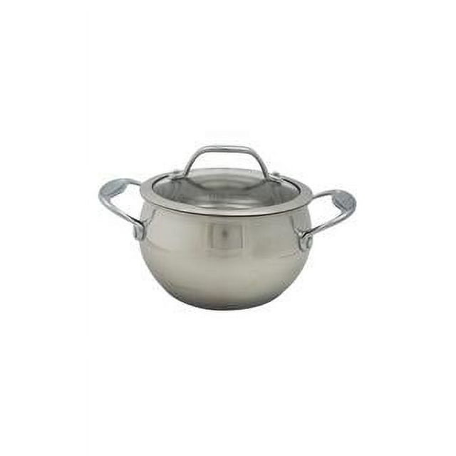 David Burke 2qt Gourmet Pro Splendor Stainless Steel Sauce Pot With Lid ...