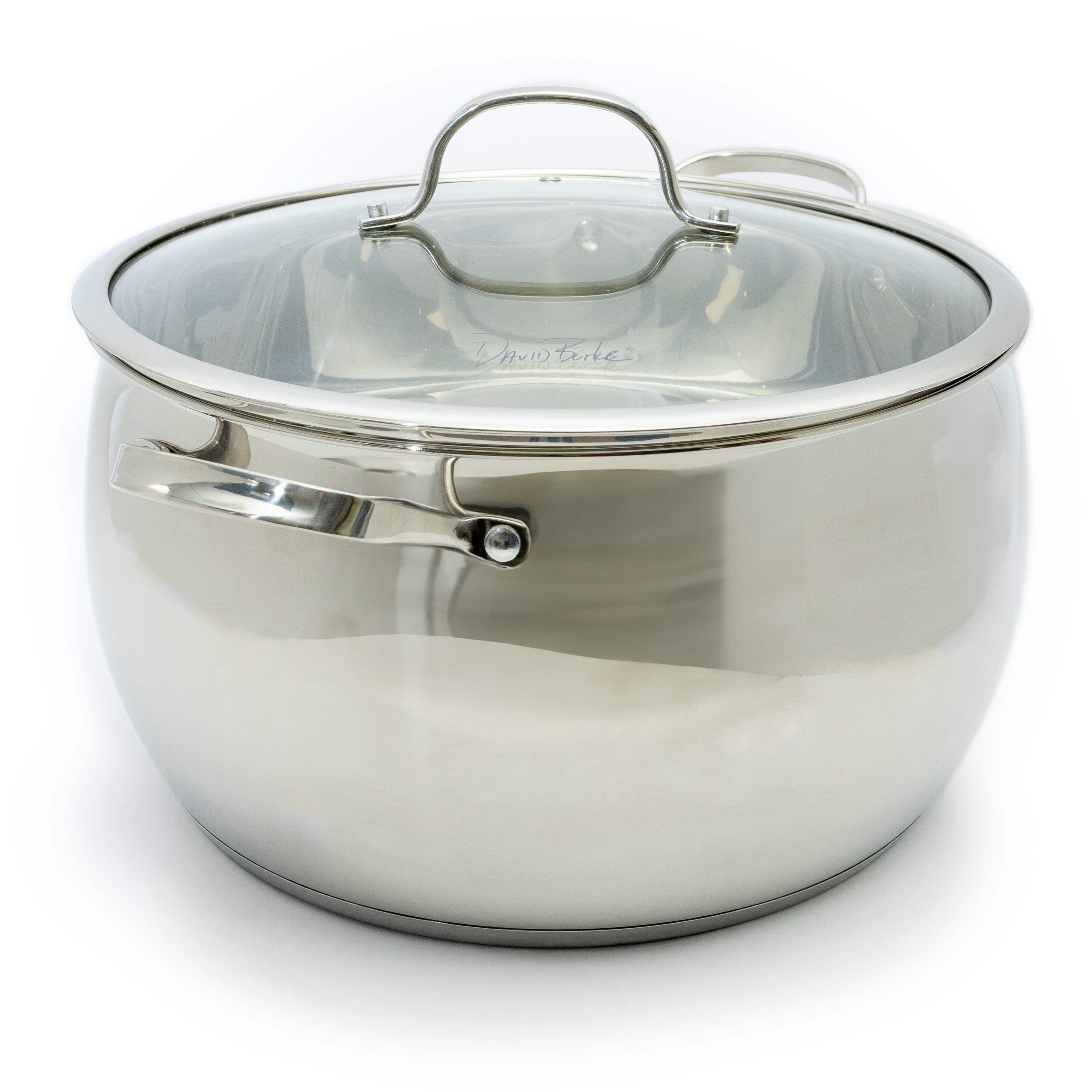 David Burke Prestige 16.5Quart Stock pot with lid - Walmart.com