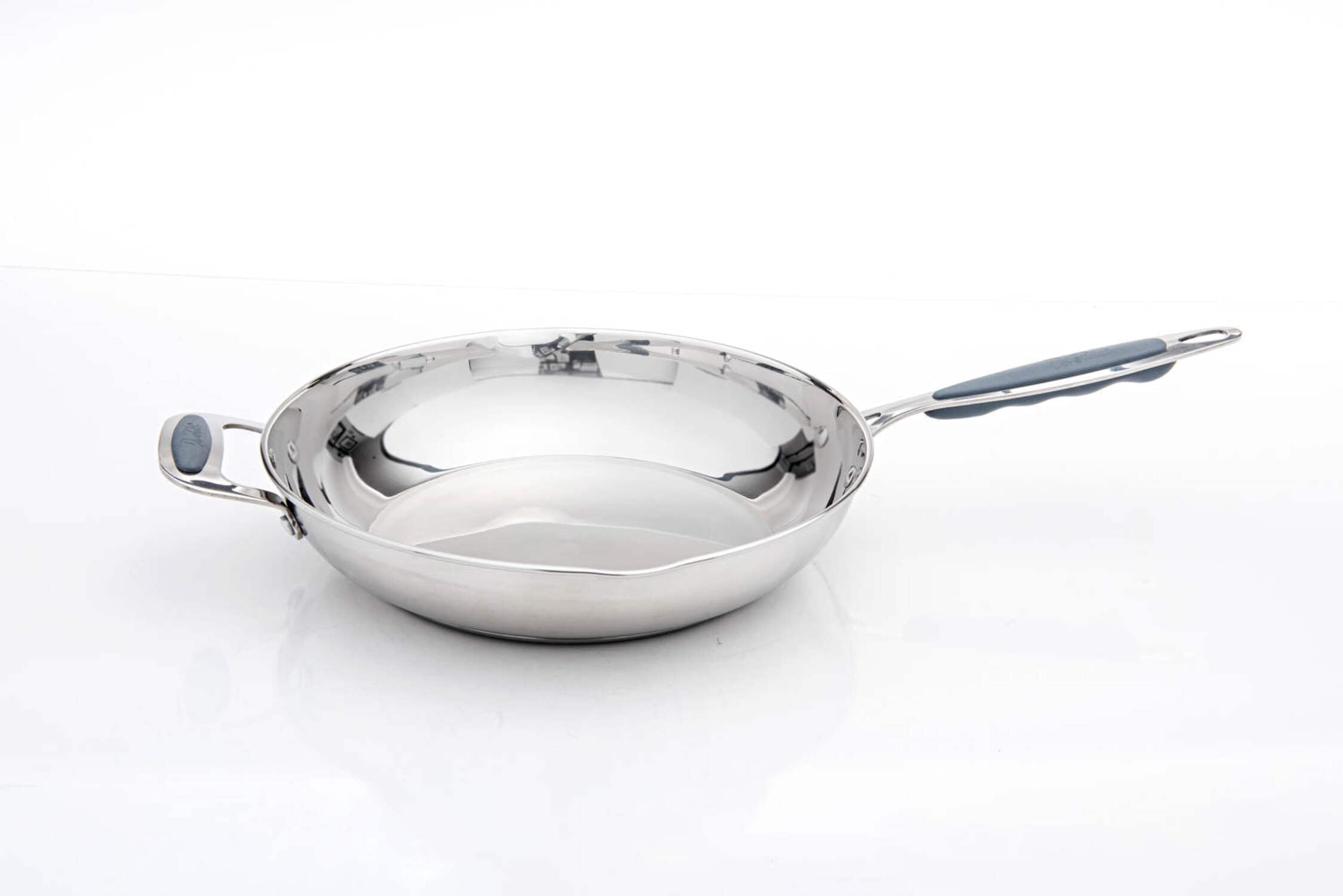 David Burke Stature 12in fry pan with pour spouts and hh - Walmart.com