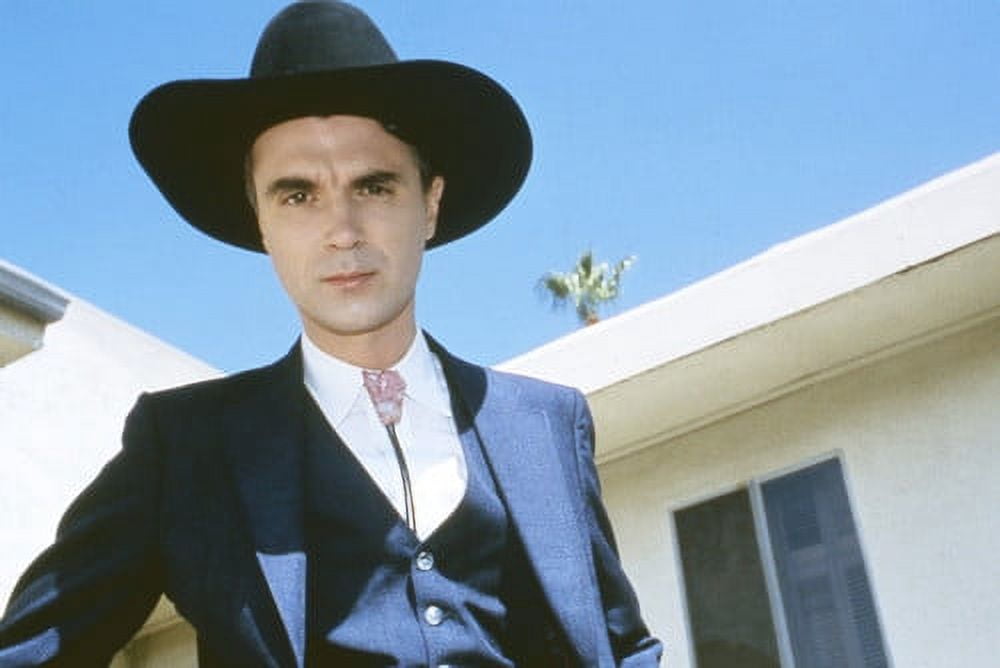 David Byrne in True Stories Talkings Heads singer in western suit and ...