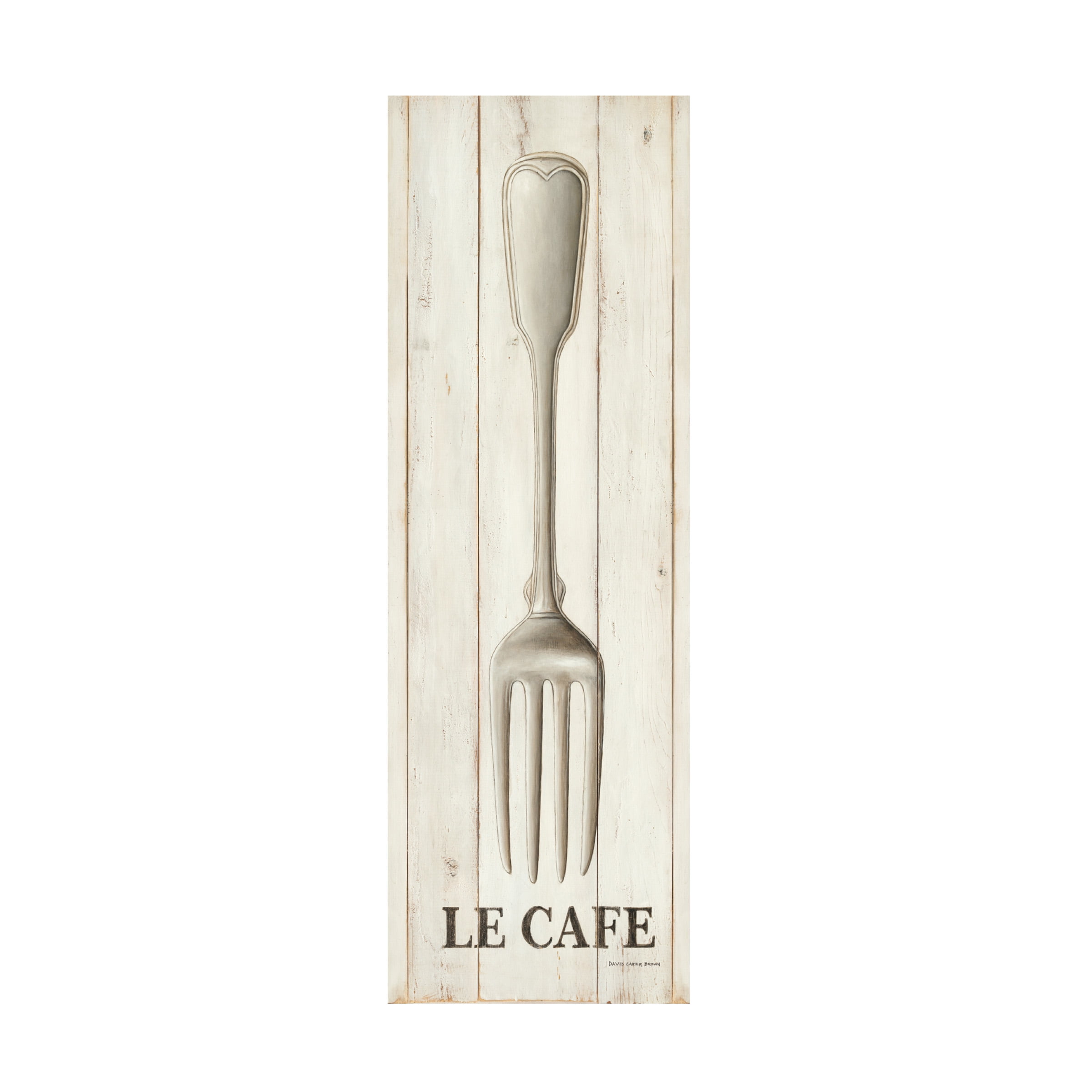 Trademark Fine Art David Carter Brown Le Cafe Canvas Art Gallery Wrap ...