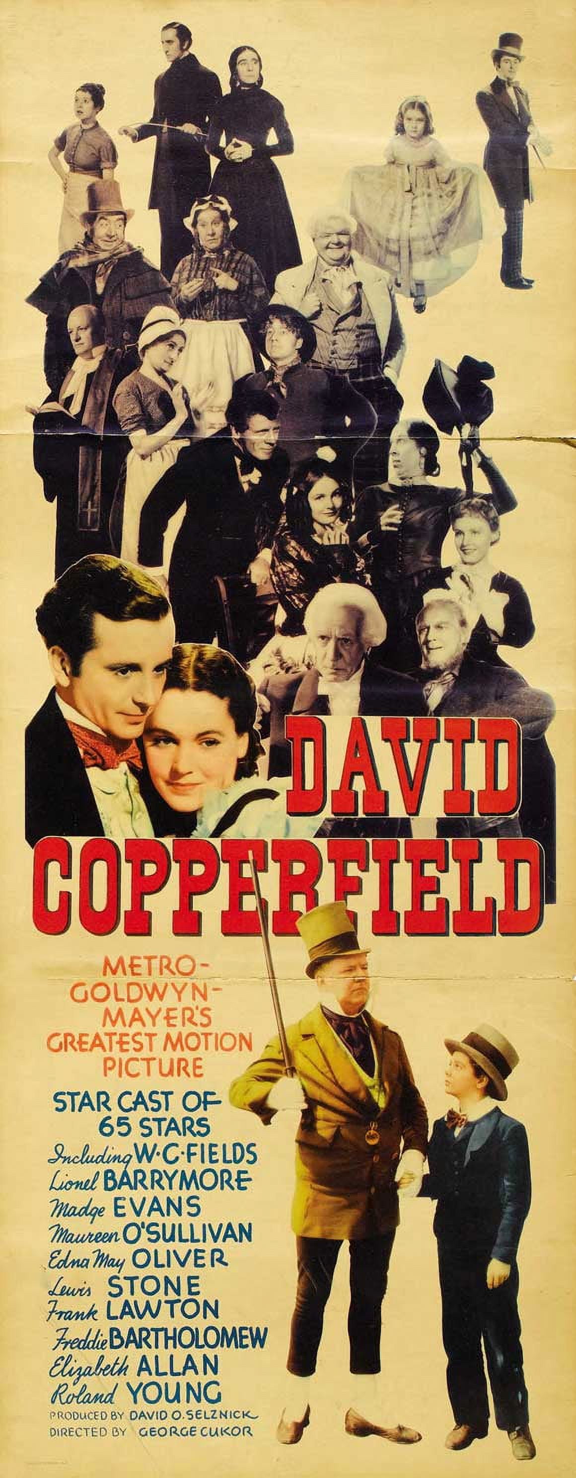 David Copperfield POSTER (14x36) (1935) (Insert Style A) - Walmart.com