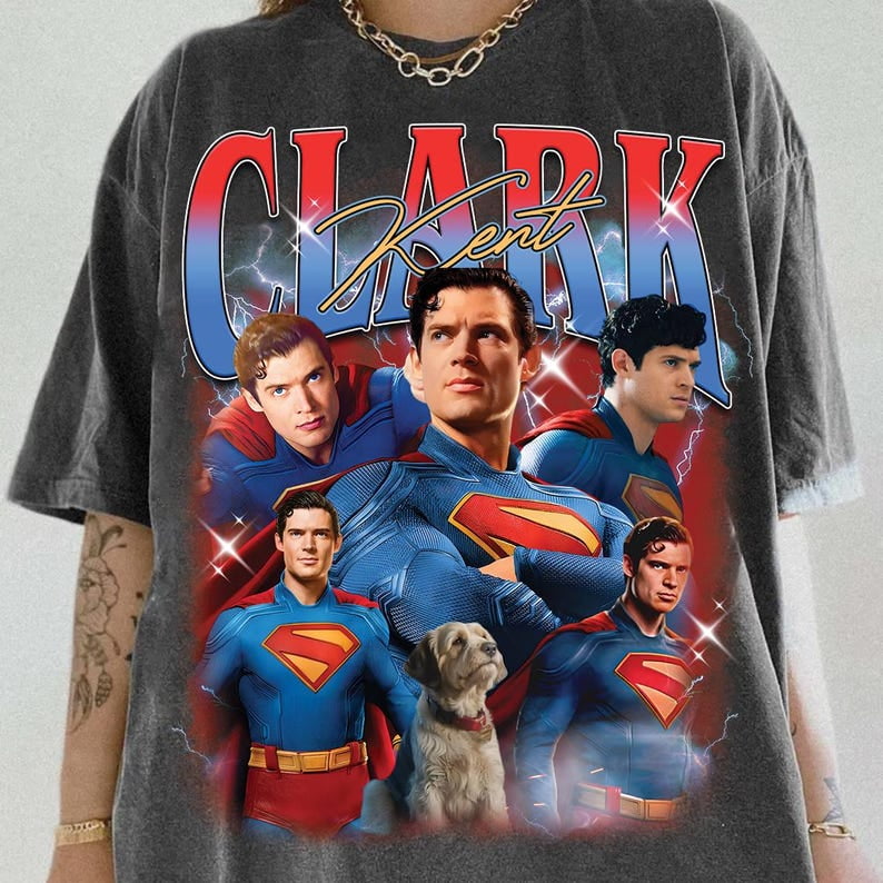David Corenswet Clark Kent Vintage 90s Styles Shirt, Popular Movie ...