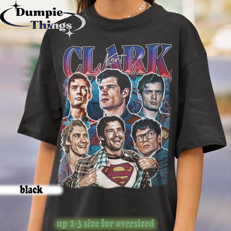 David Corenswet Clark Kent Vintage 90s Styles Shirt - Walmart.com