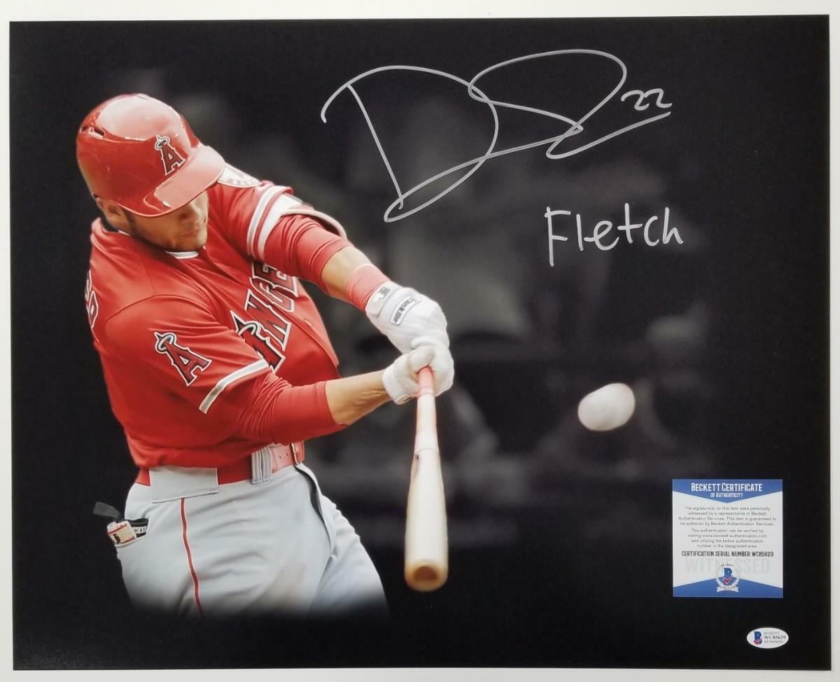 David Fletcher Fletch" auto Angels signed 16x20 Photo BAS COA Beckett Witnessed" - Walmart.com