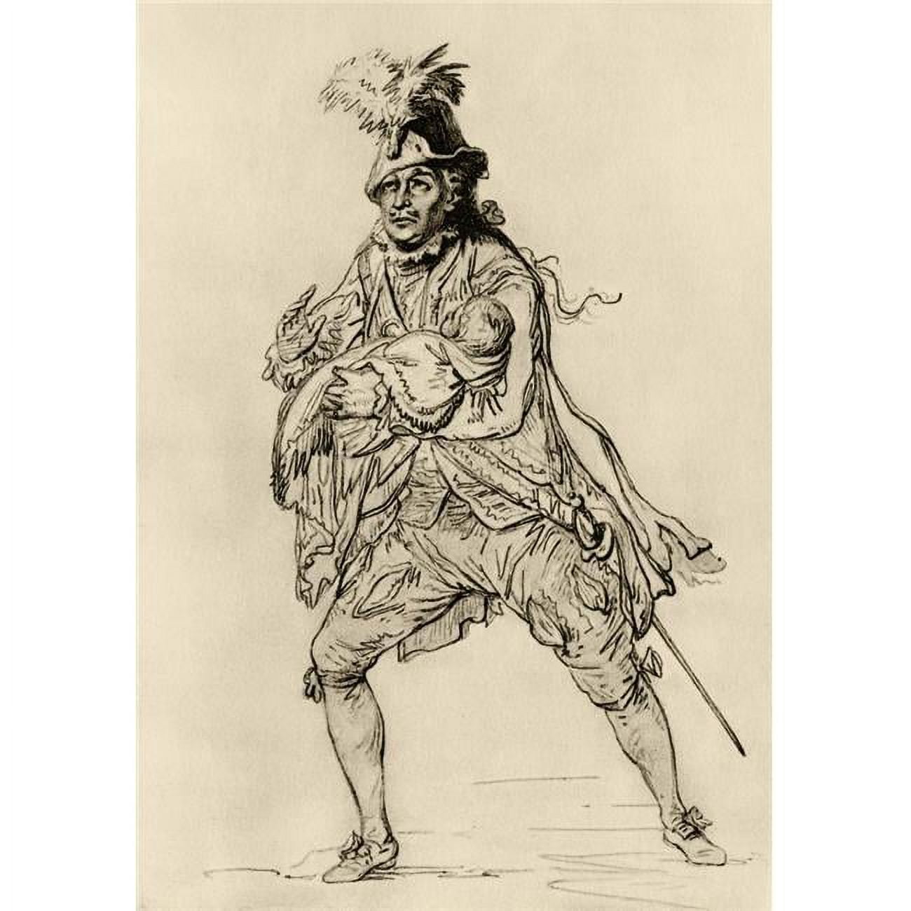 David Garrick 1717 to 1779 English Actor Playwright Theatre Manager ...