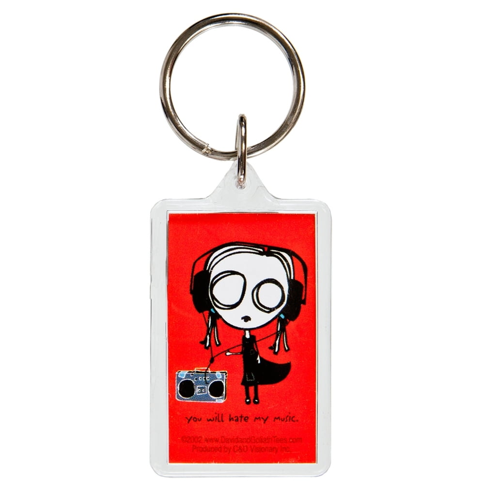 David & Goliath - Eve L Music Keychain - Walmart.com