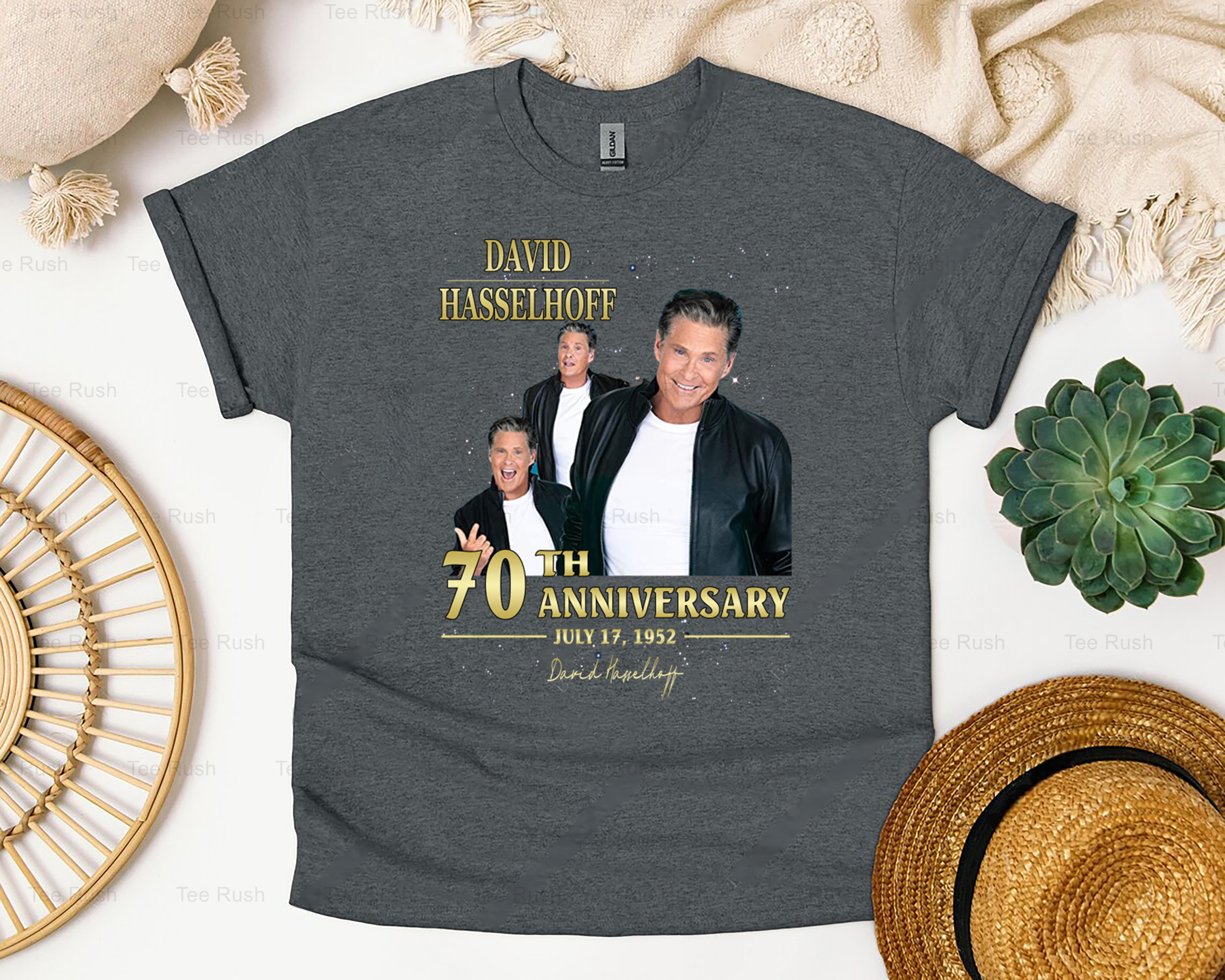 David Hasselhoff Actor Singer 45th Anniversary Knight Rider Baywatch,T ...