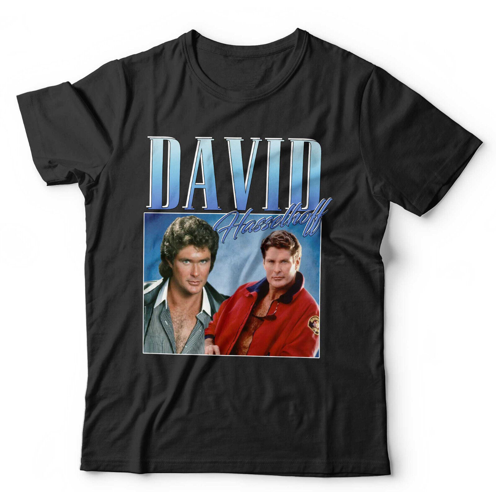 David Hasselhoff Appreciation TShirt Unisex & Kids Throwback Homage ...