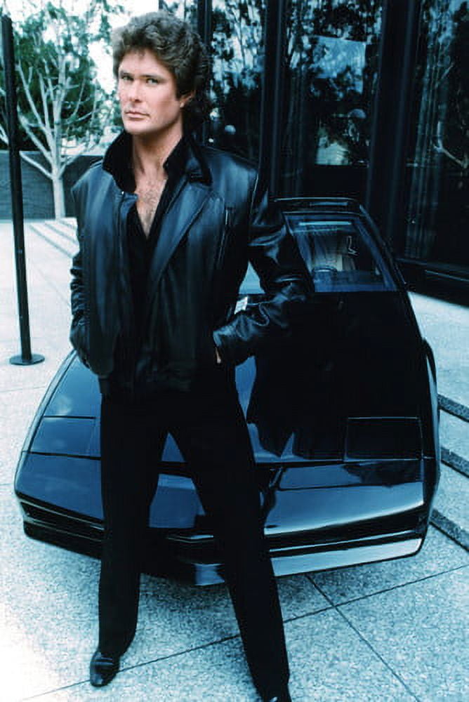 David Hasselhoff Knight Rider Color 24x36 Poster
