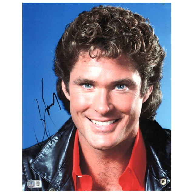 David Hasselhoff Signed Autographed 11X14 Photo Knight Rider BAS ...