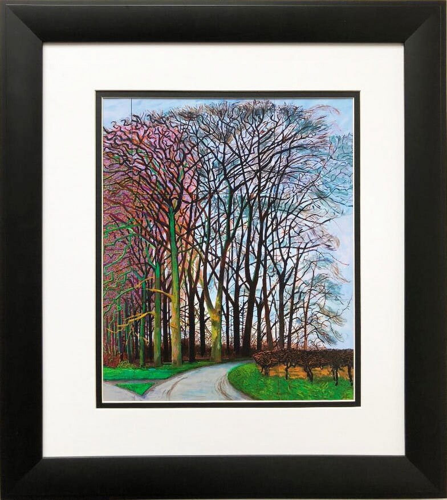 David Hockney "Bigger Trees, Nearer Warter" NEW Custom FRAMED ART ...