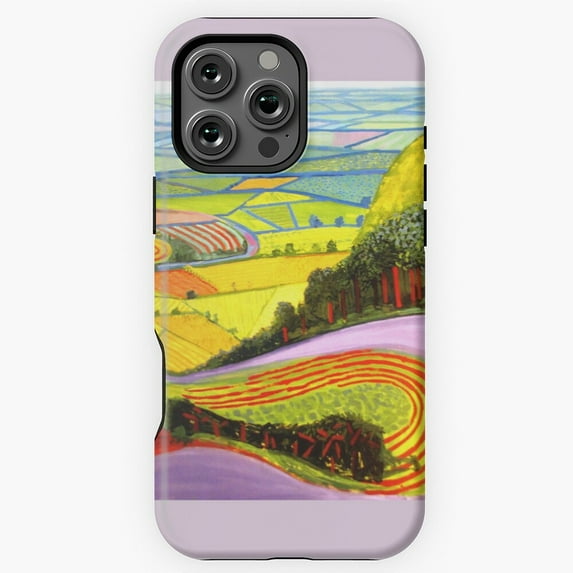 David Hockney Landscapes Art Scene Phone Case Compatible iPhone 17 ...