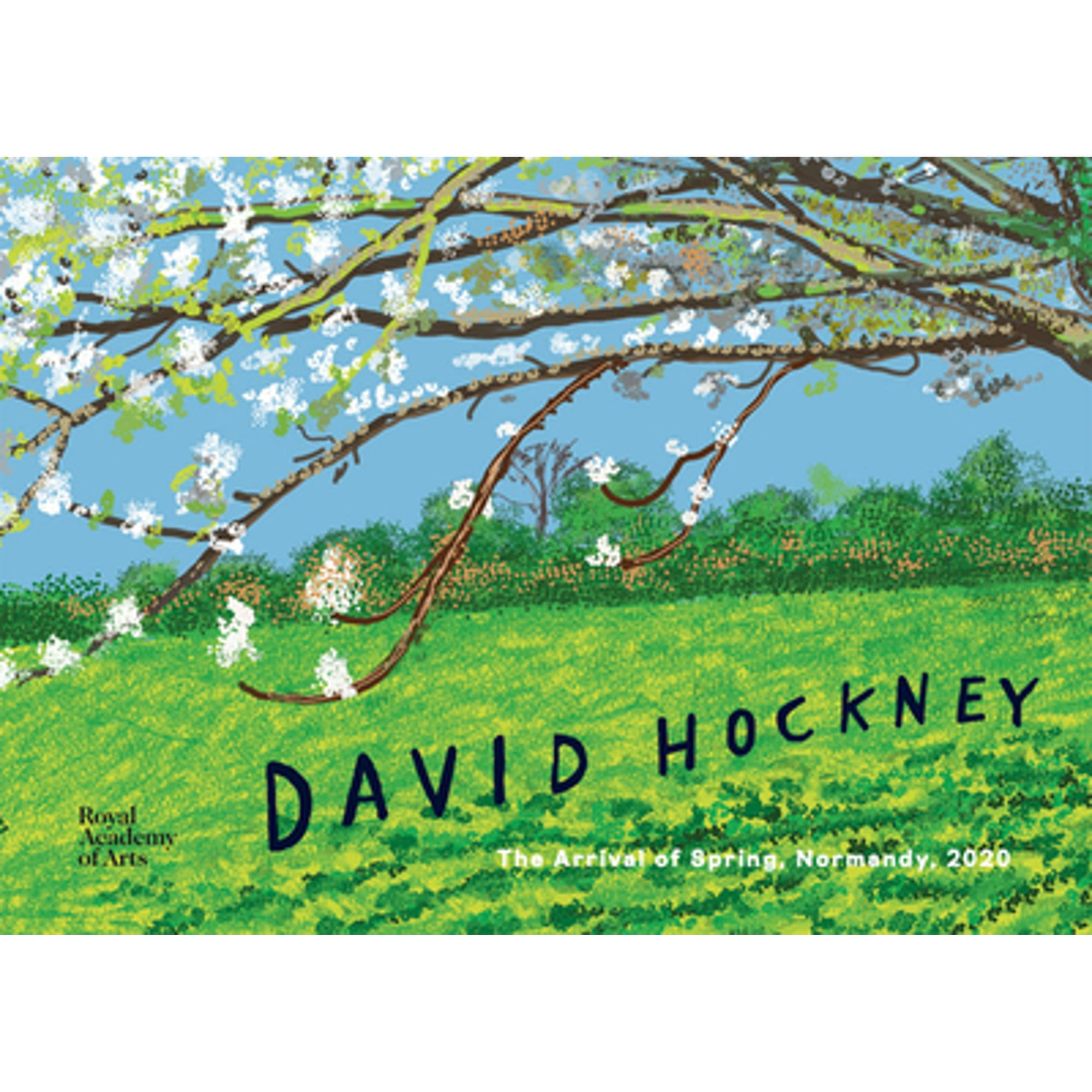 Pre-Owned David Hockney: the Arrival of Spring in Normandy 2020 ...