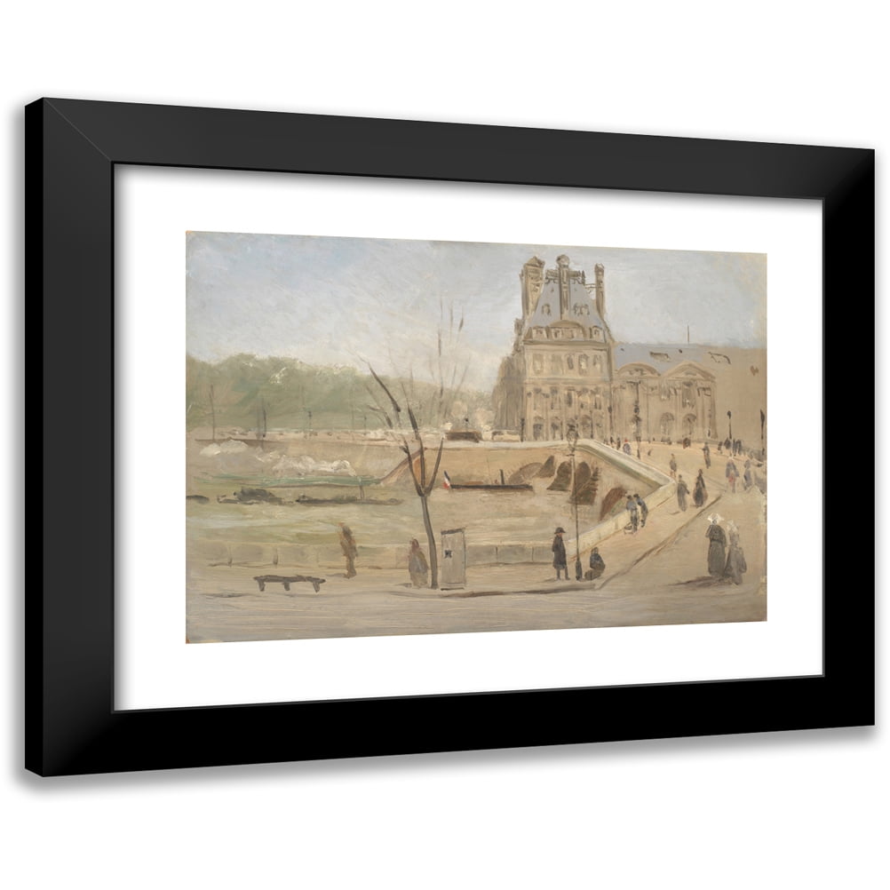 David Jacobsen 24x18 Black Modern Framed Museum Art Print Titled - Pont ...