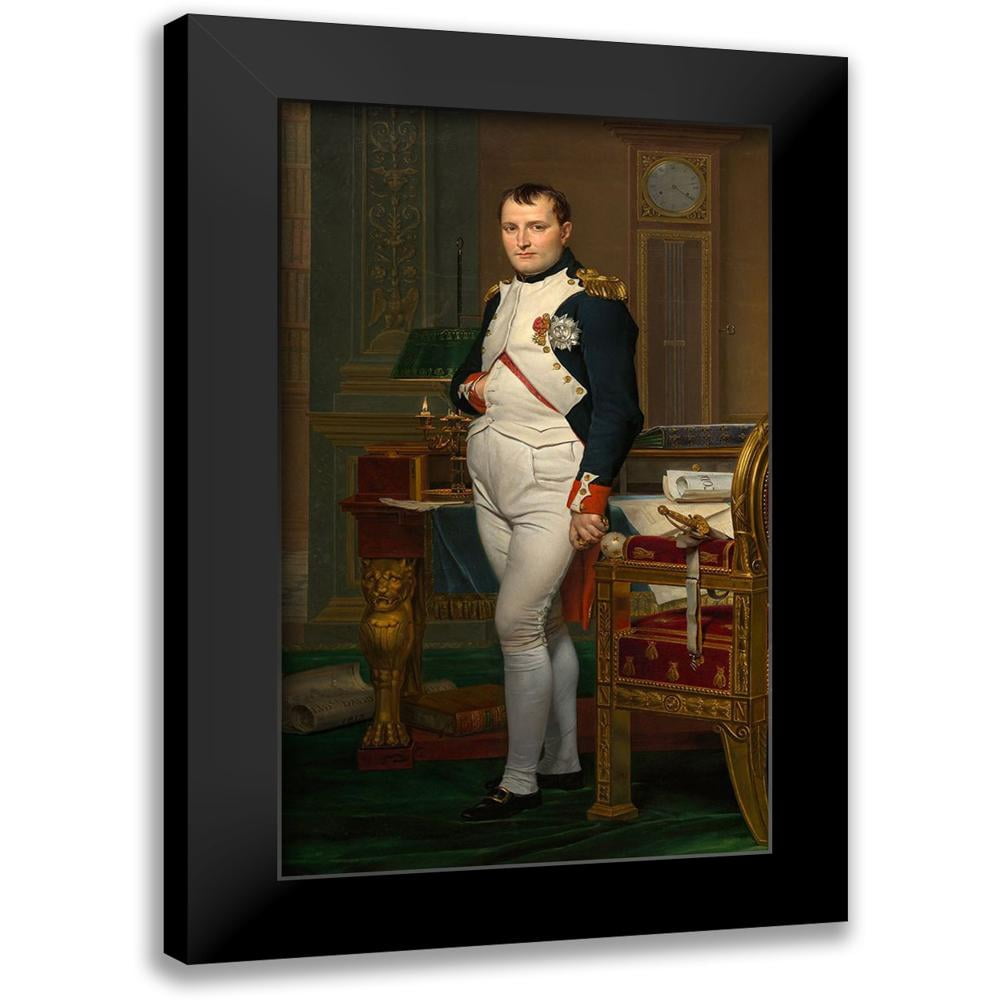 David, Jacques-Louis 10x14 Black Modern Framed Museum Art Print Titled ...