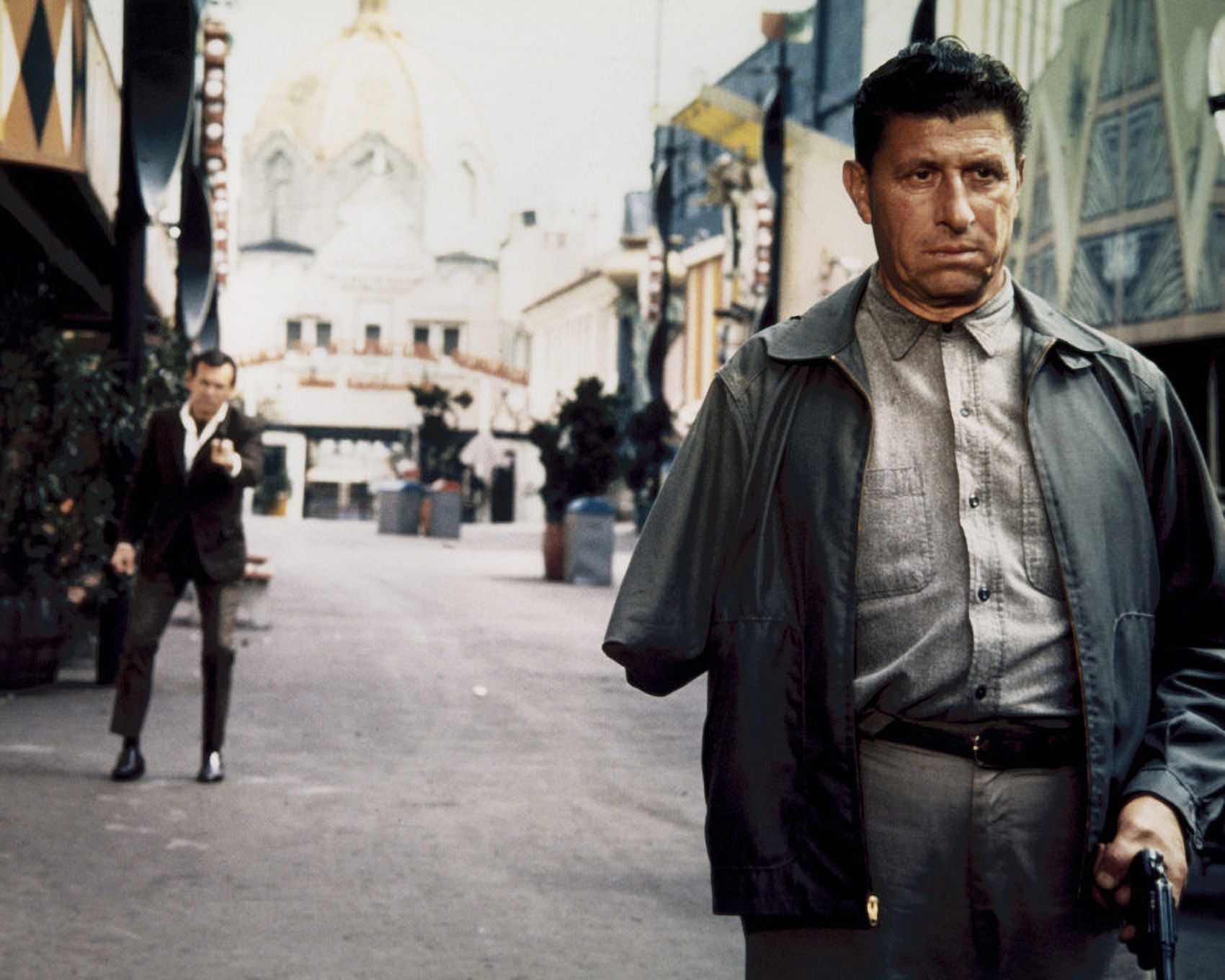 David Janssen And Bill Raisch In The Fugitive As One Armed Man Final ...