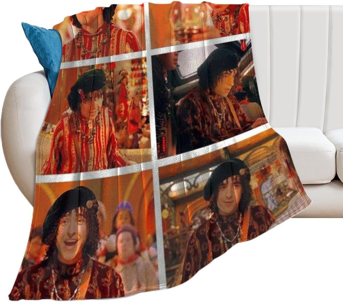 David Krumholtz Blanket Handsome #1 Throw Blankets Ultra Soft Flannel ...
