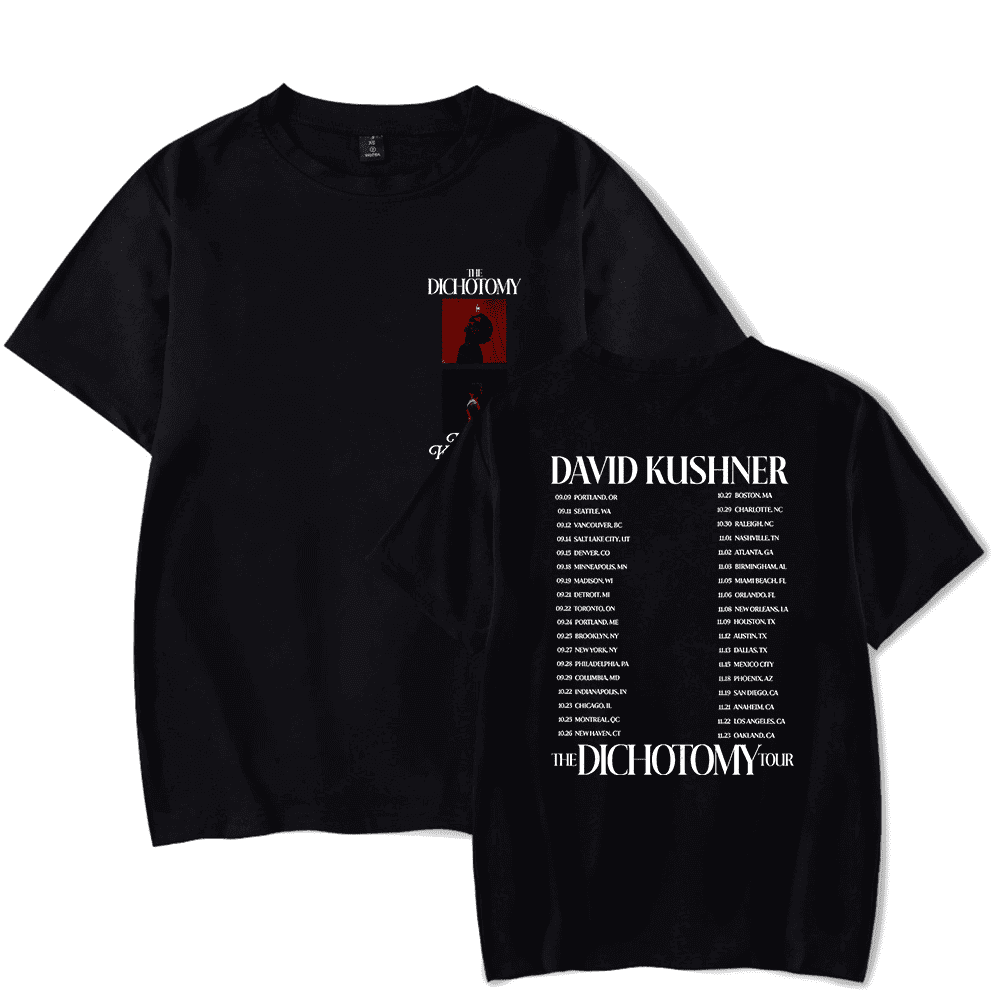 David Kushner Merch The Dichotomy Tour Tee Men's and women's ...