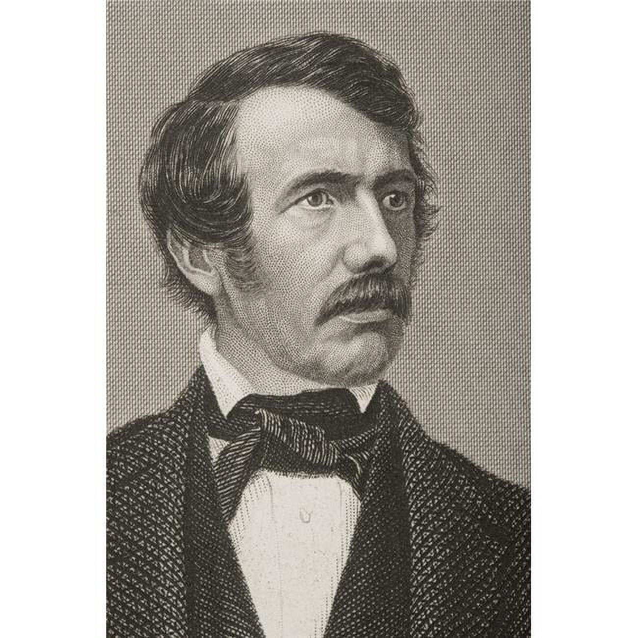David Livingstone 1813-1873. Scottish Missionary & Explorer. Engraved ...