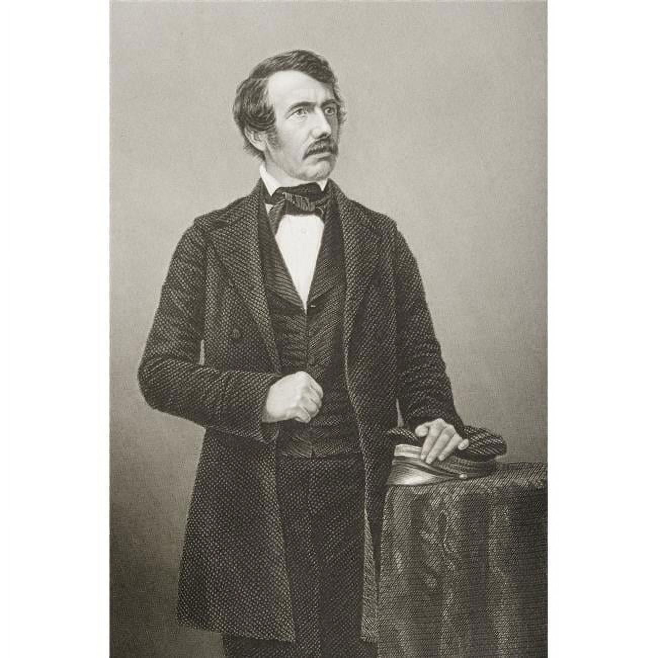 David Livingstone 1813-1873. Scottish Missionary & Explorer. Engraved ...