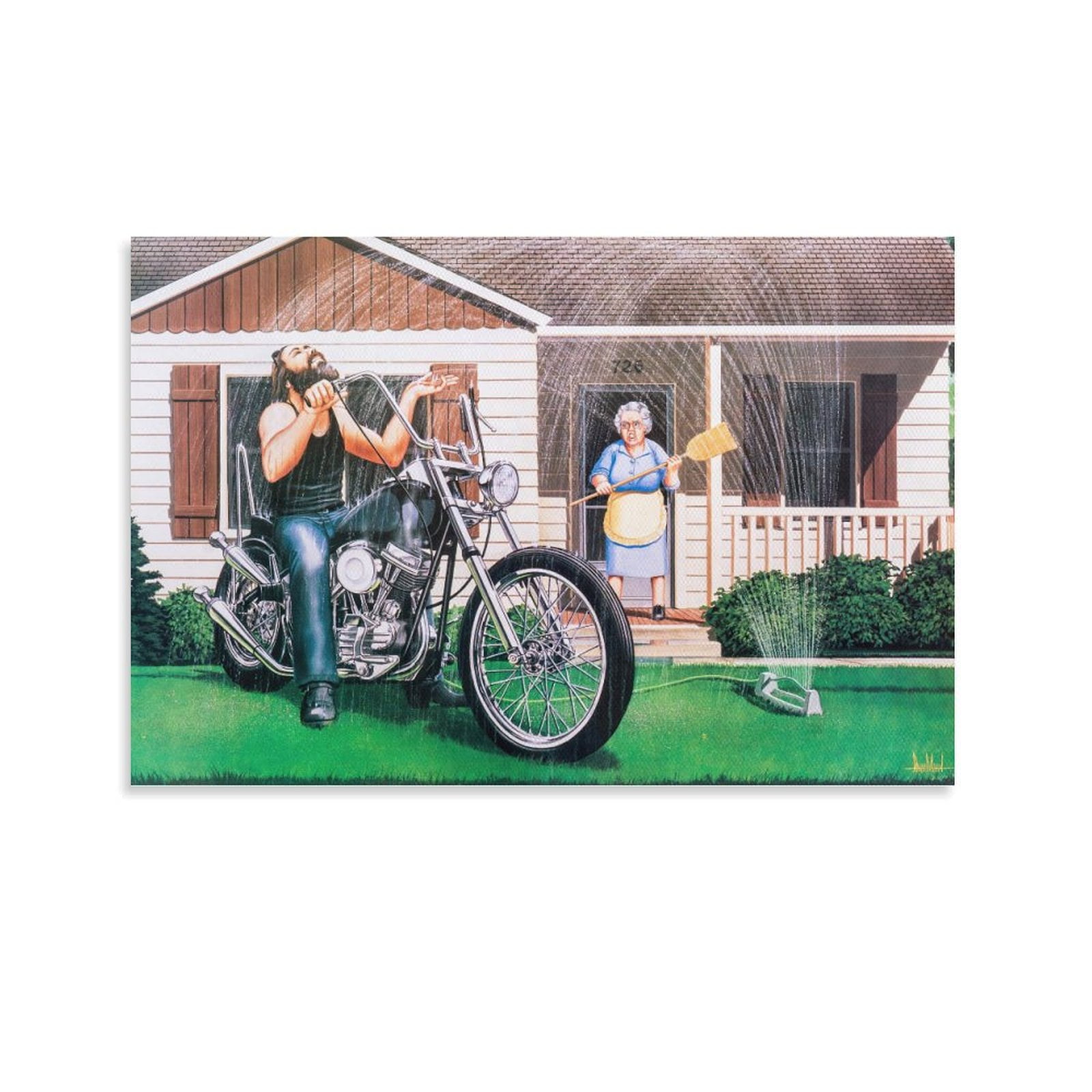 David Mann Posters (10) Posters Wall Art Painting Canvas Gift Living Room Prints Bedroom Decor ...