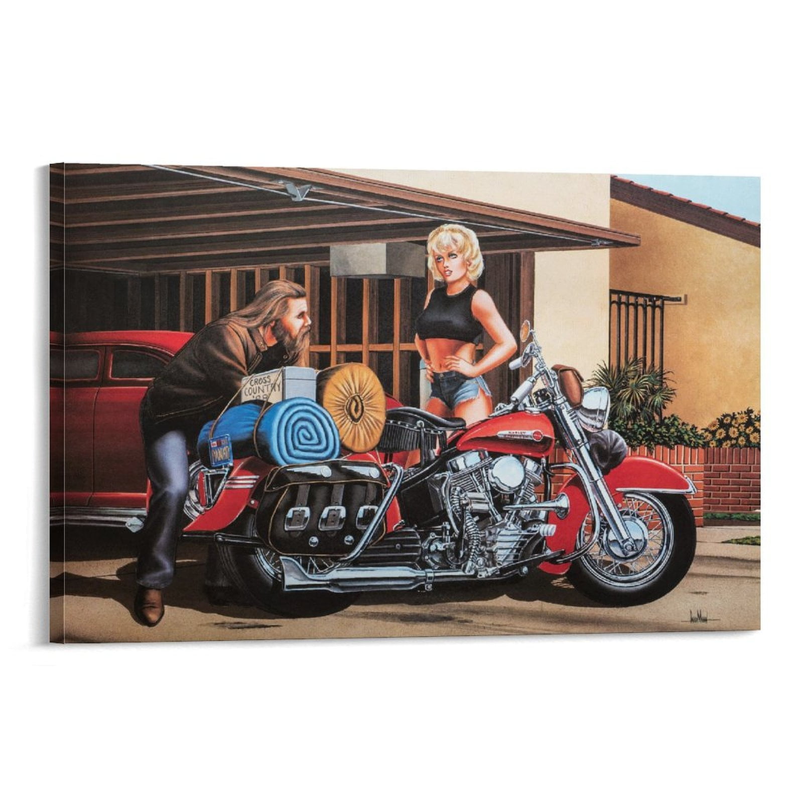 David Mann Posters (14) Posters Wall Art Painting Canvas Gift Living Room Prints Bedroom Decor ...