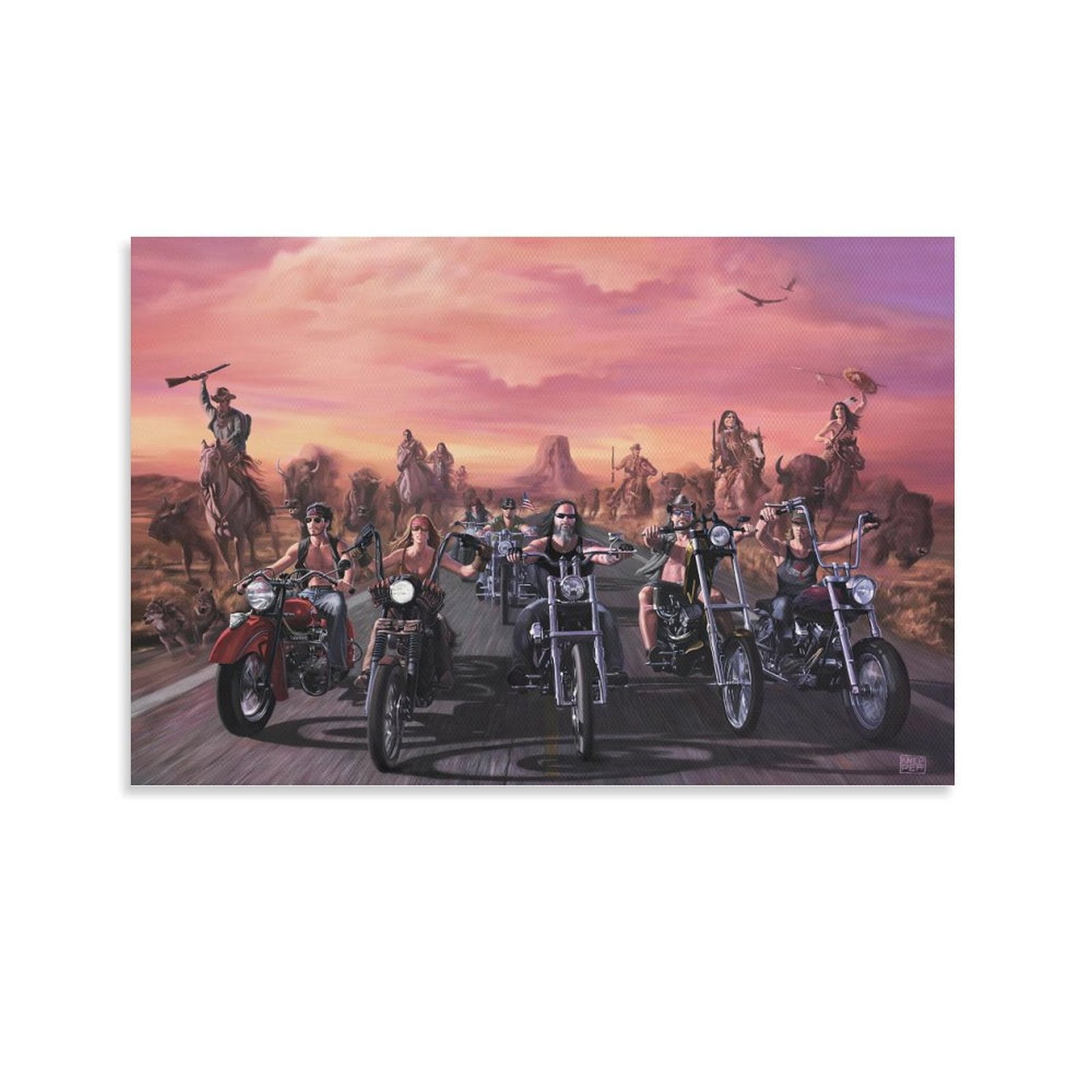 David Mann Posters (5) Poster Cool Artworks Painting Wall Art Canvas Prints Hanging Picture Home ...