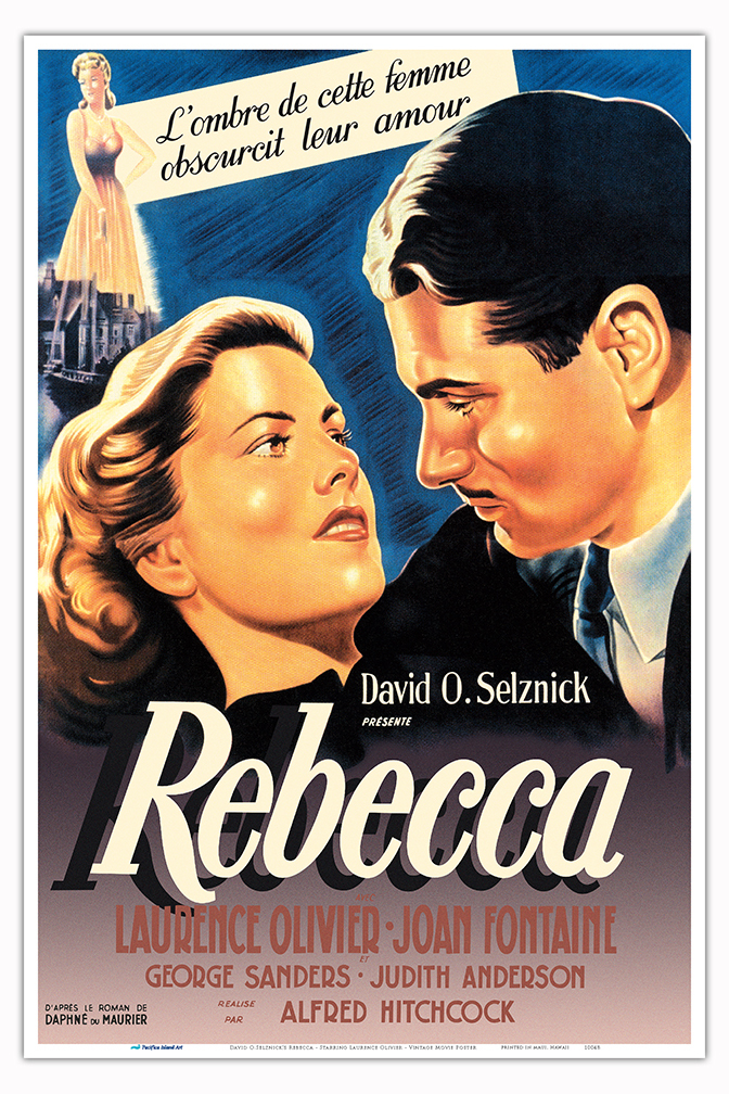 David O.Selznick’s Rebecca - starring Laurence Olivier, Joan Fontaine ...