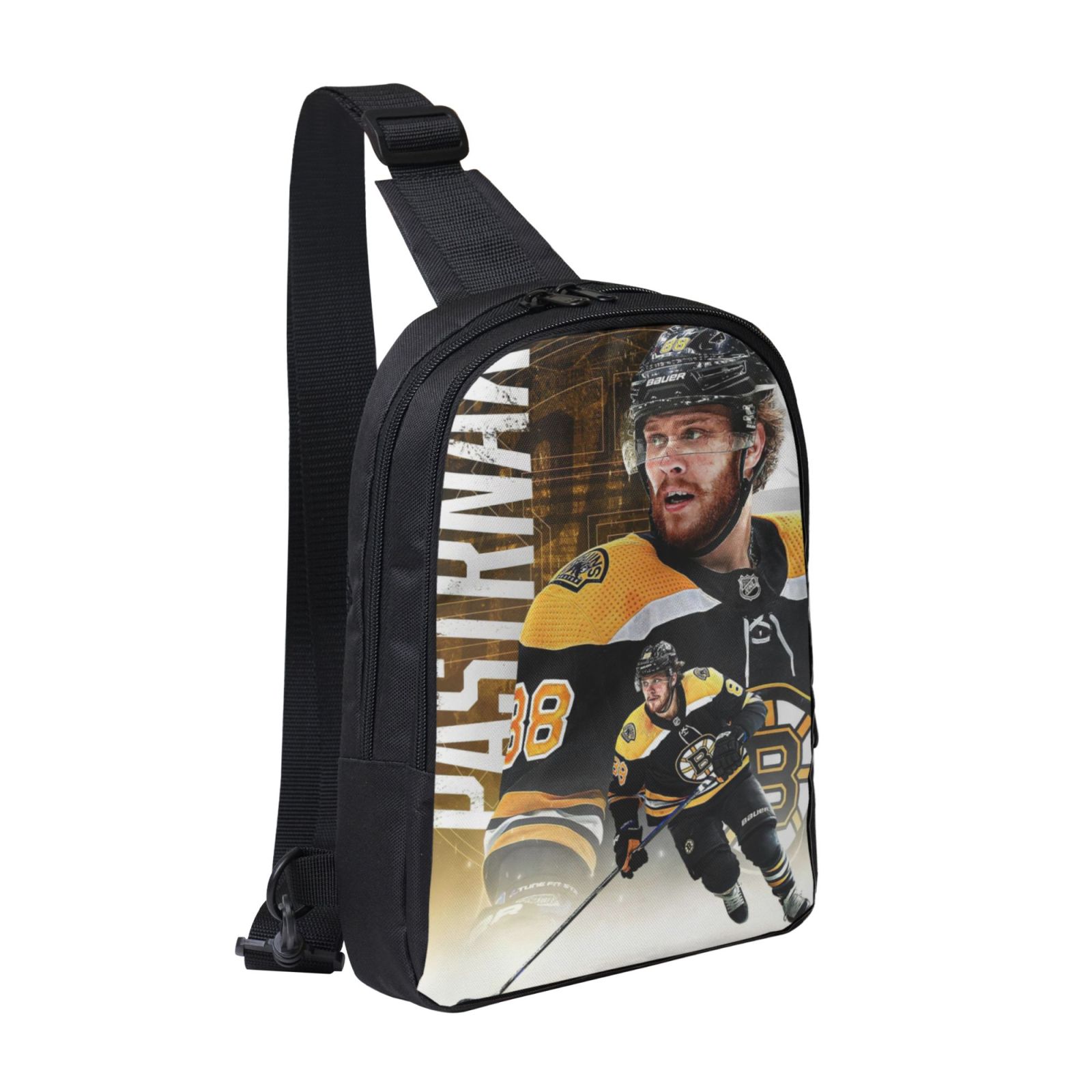 David Pastrnak Sling Bag, Lightweight Crossbody Shoulder Backpack Water ...